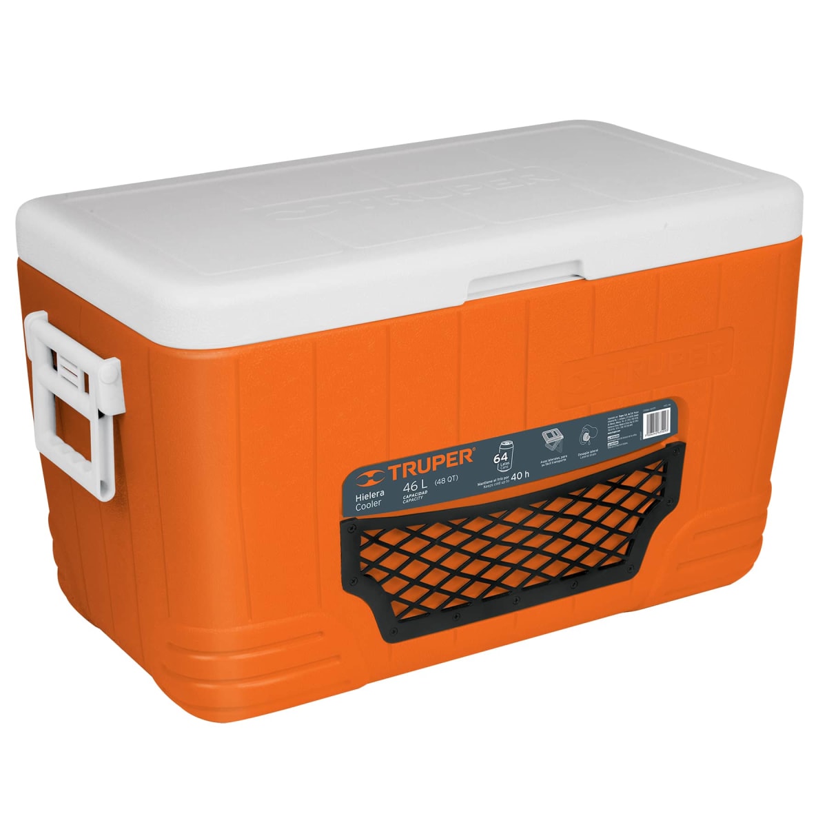 COOLER DE 46 LITROS – TRUPER – Truper Perú l Tienda Oficial