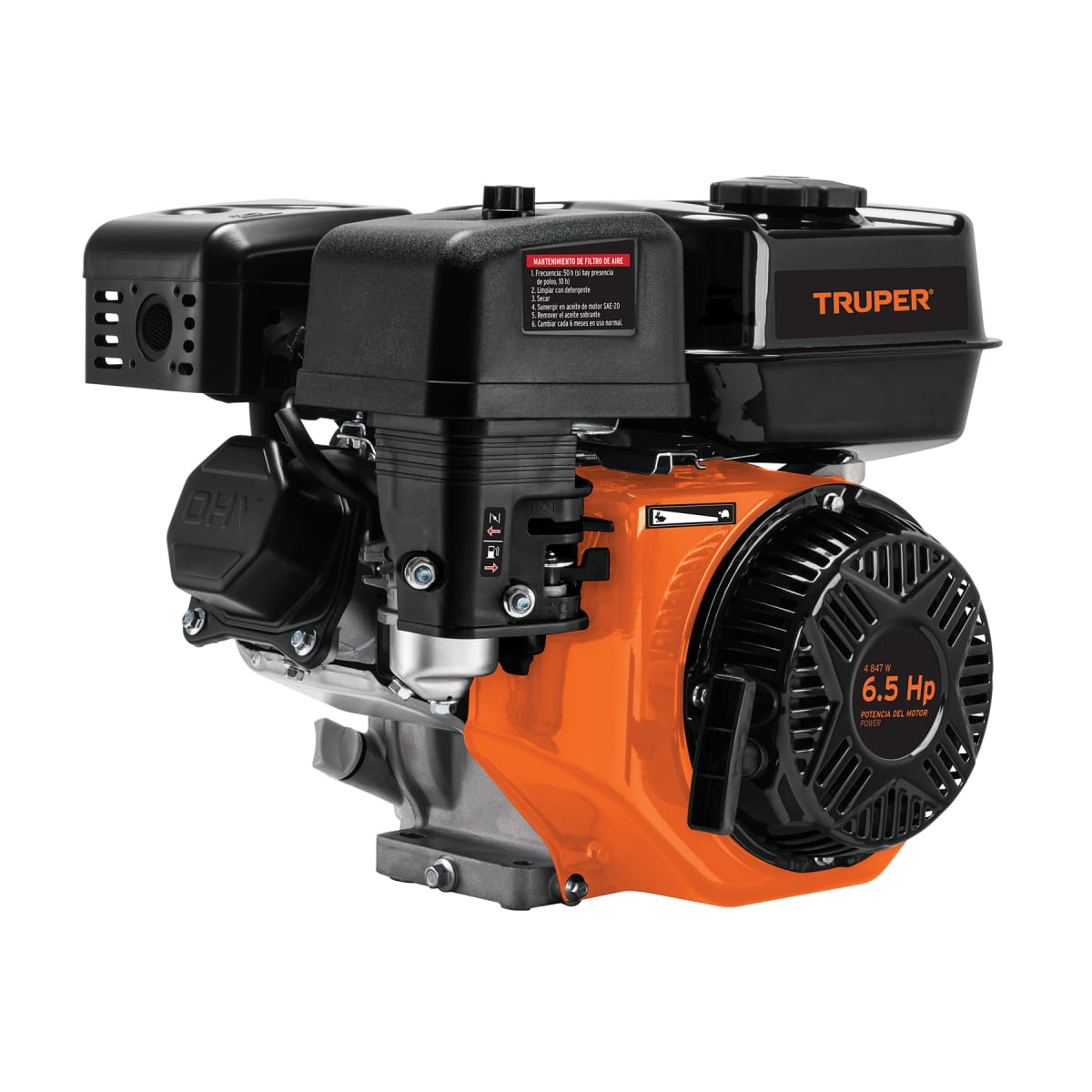 MOTOR A GASOLINA 6.5 HP – TRUPER – Truper Perú l Tienda Oficial