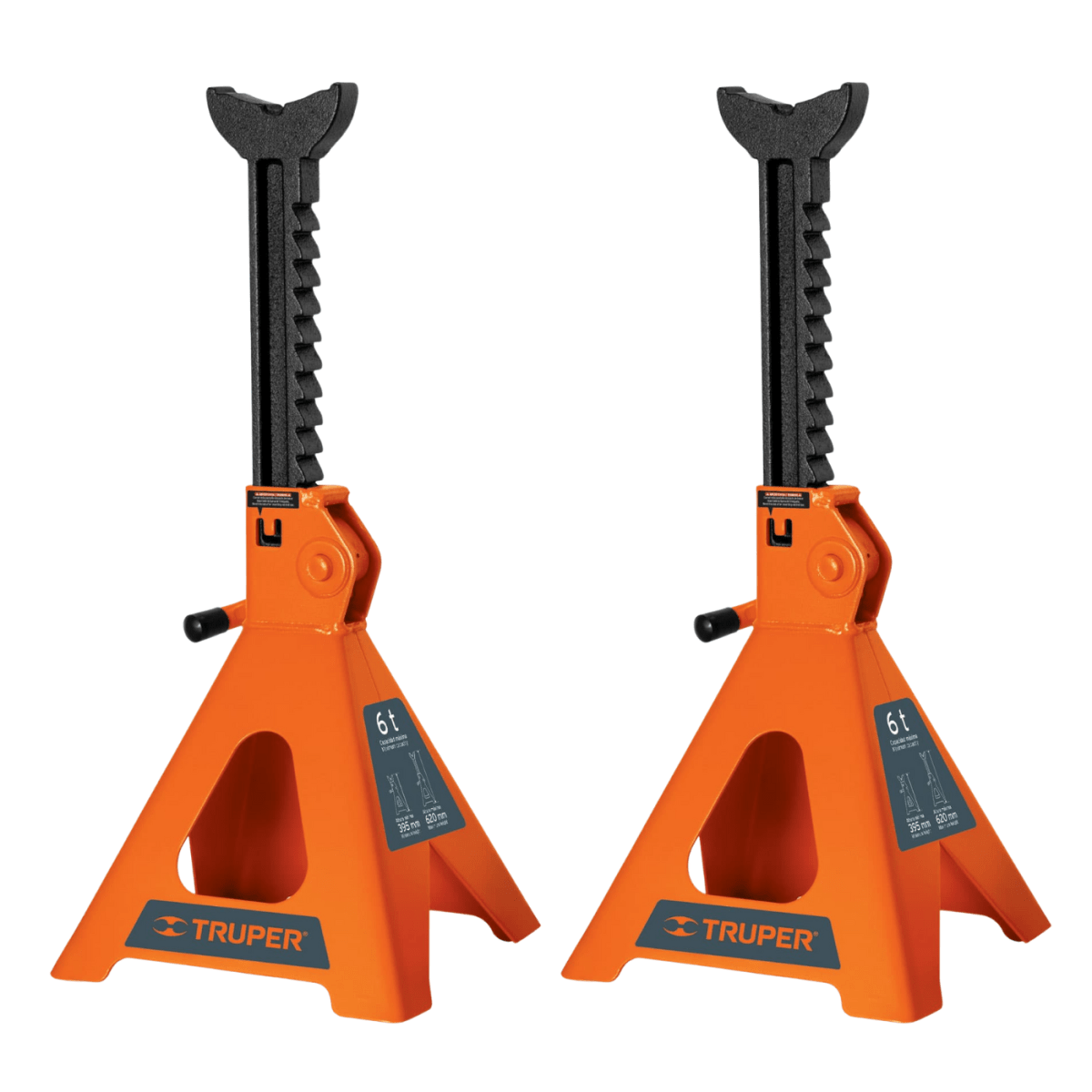 CABALLETE DE 6 TONELADAS 2 PIEZAS TORRE PARA AUTO – TRUPER – Truper ...